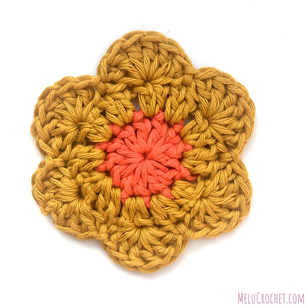 Free Crochet Pattern: Flower Face Scrubbies Pattern – Melu Crochet
