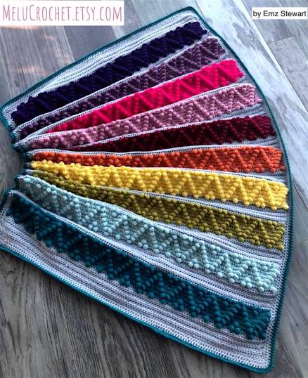 Melu Crochet: Featured Pattern- Mindfulness Blanket – Melu Crochet