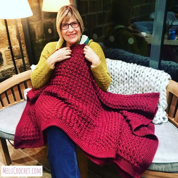 Melu Crochet: Featured Pattern- Mindfulness Blanket – Melu Crochet