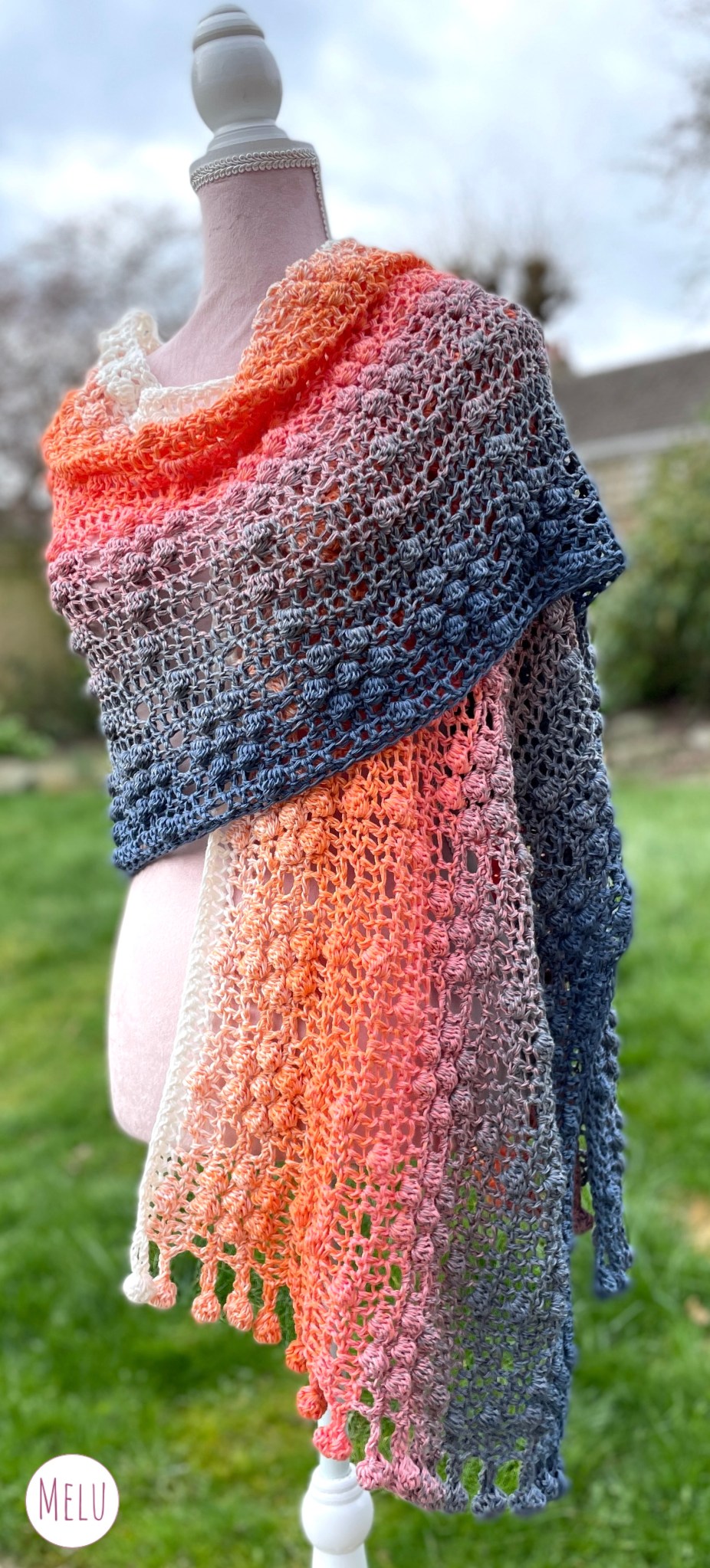 Melu Crochet: Spring Fling Wrap – Melu Crochet