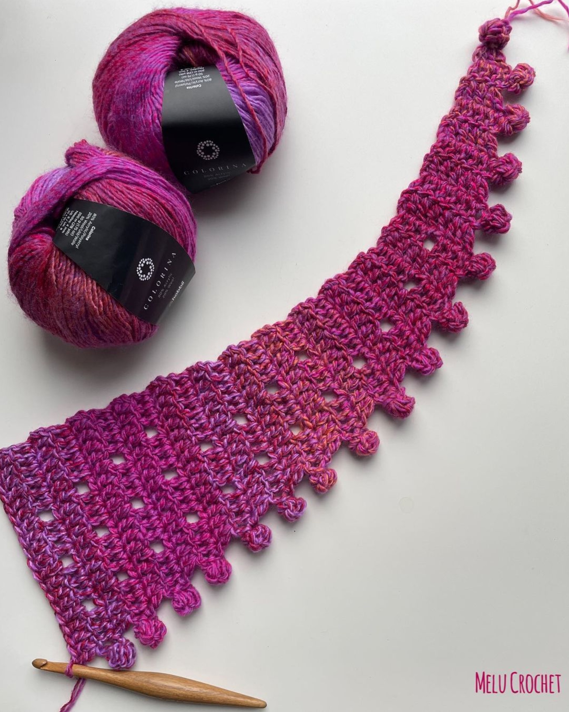 Here Comes The Sun Scarf by Melu Crochet – Melu Crochet
