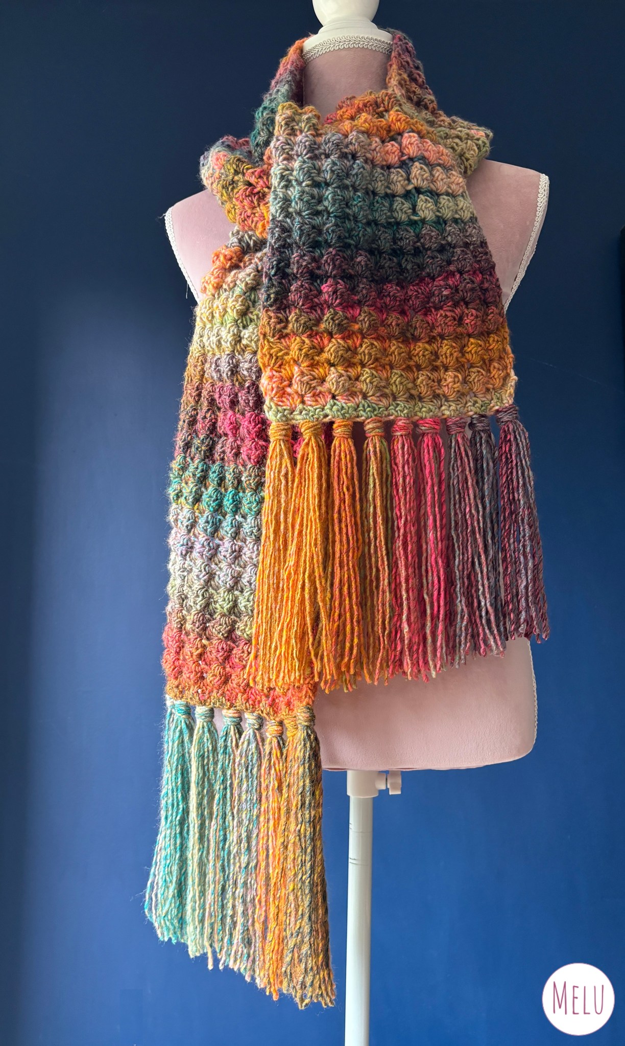 Pattern Testing: Mindfulness Scarf – Melu Crochet