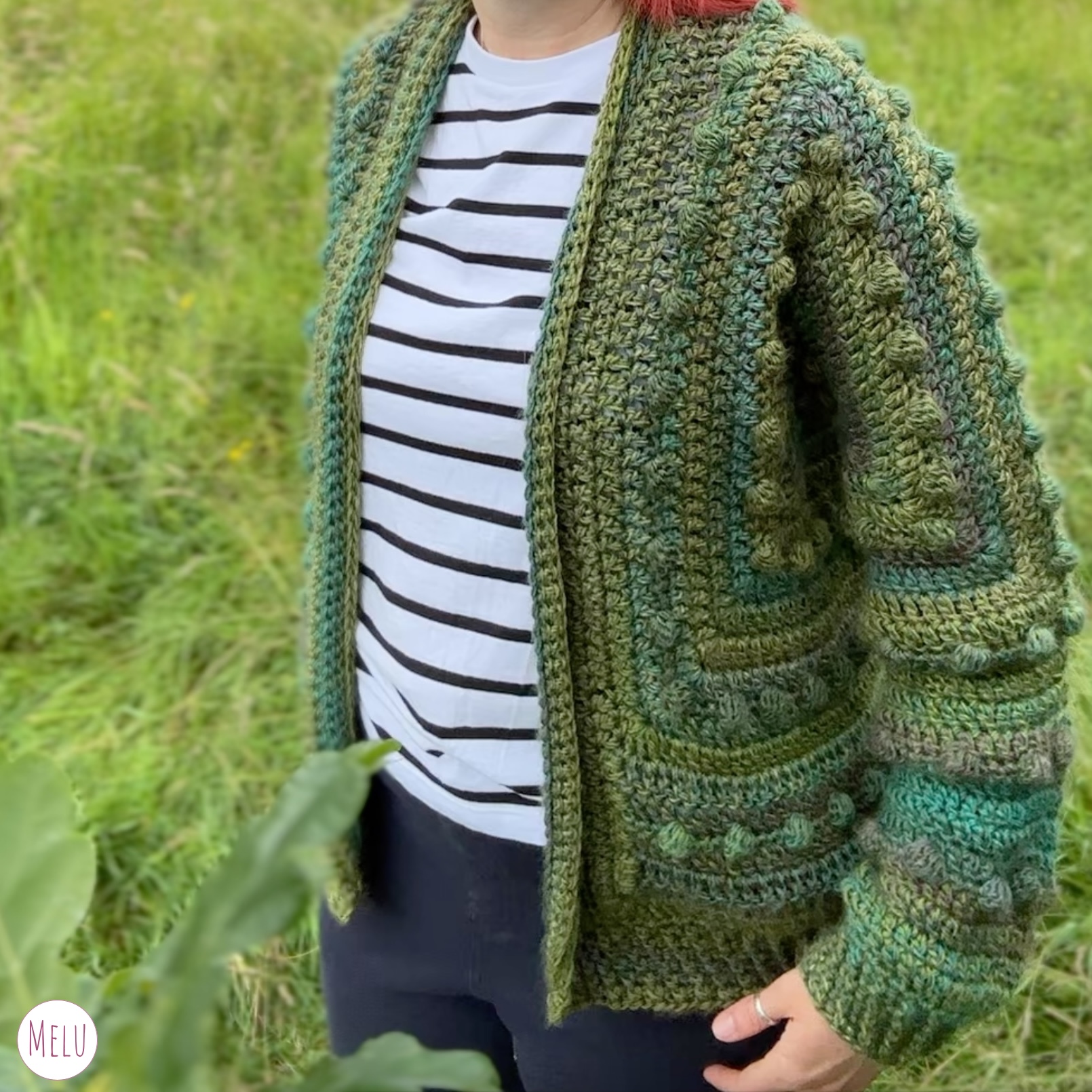 Natural Beauty Hexi Cardi Crochet Pattern by Melu Crochet – Melu Crochet