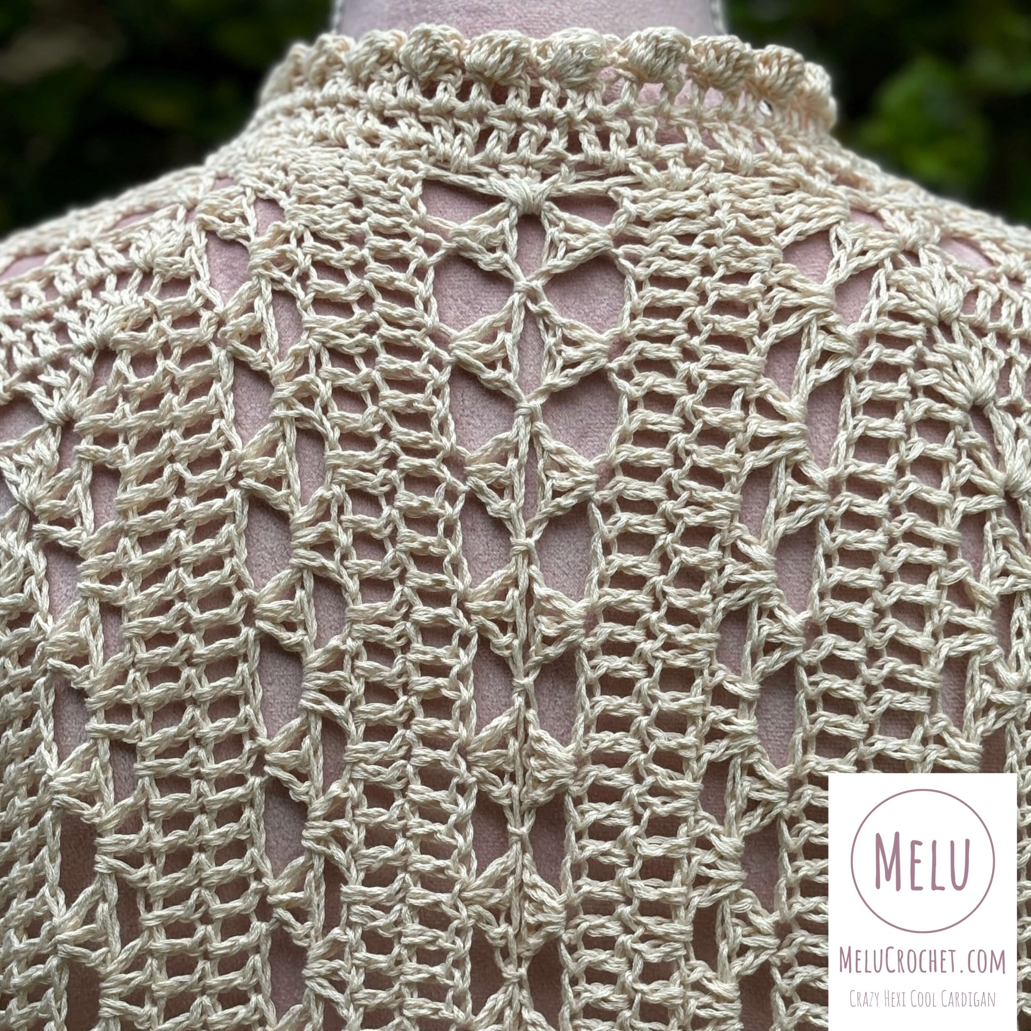 Crazy Hexi Cool Cardi Pattern by Melu Crochet – Melu Crochet
