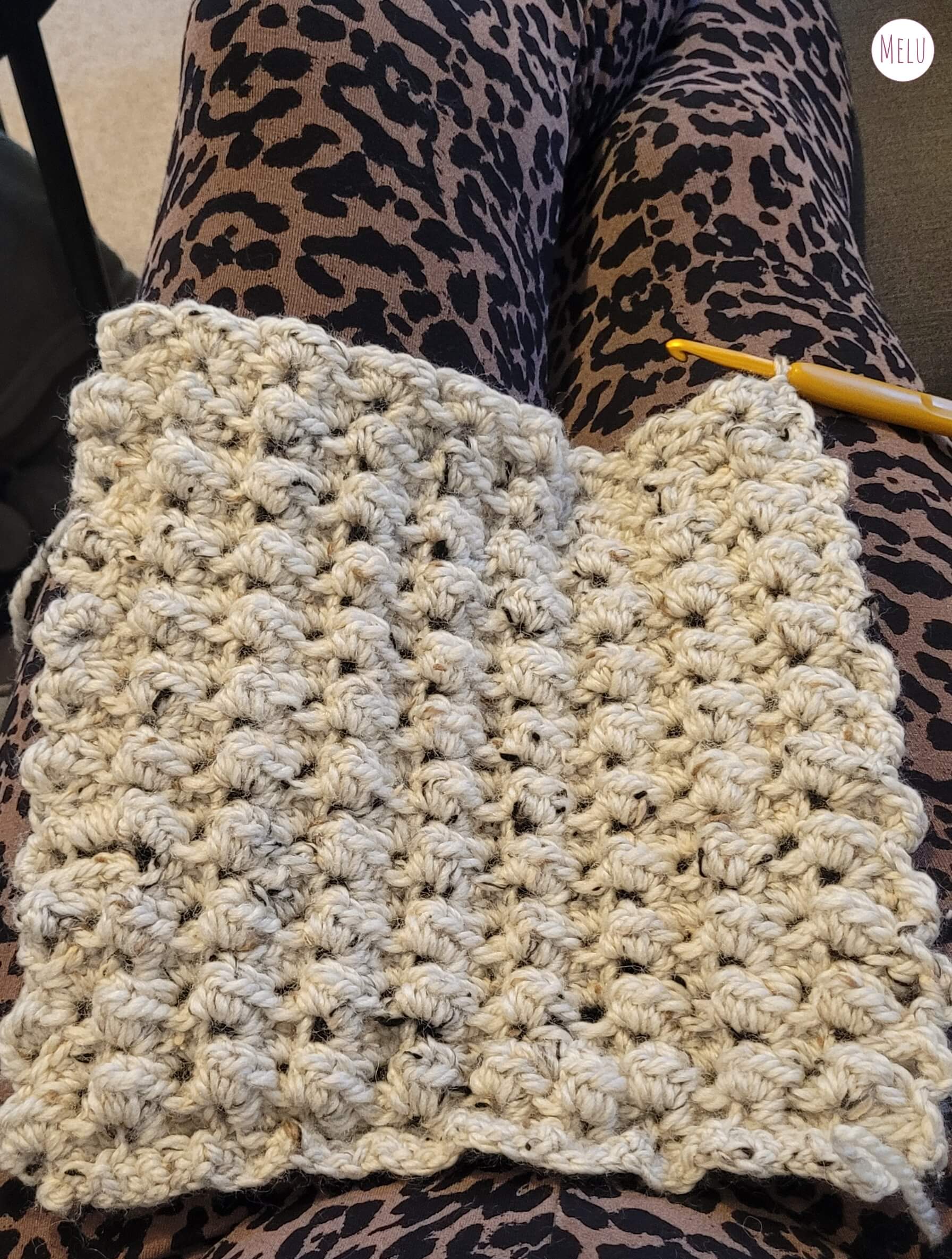 Mindfulness Scarf Pattern by Melu Crochet – Melu Crochet