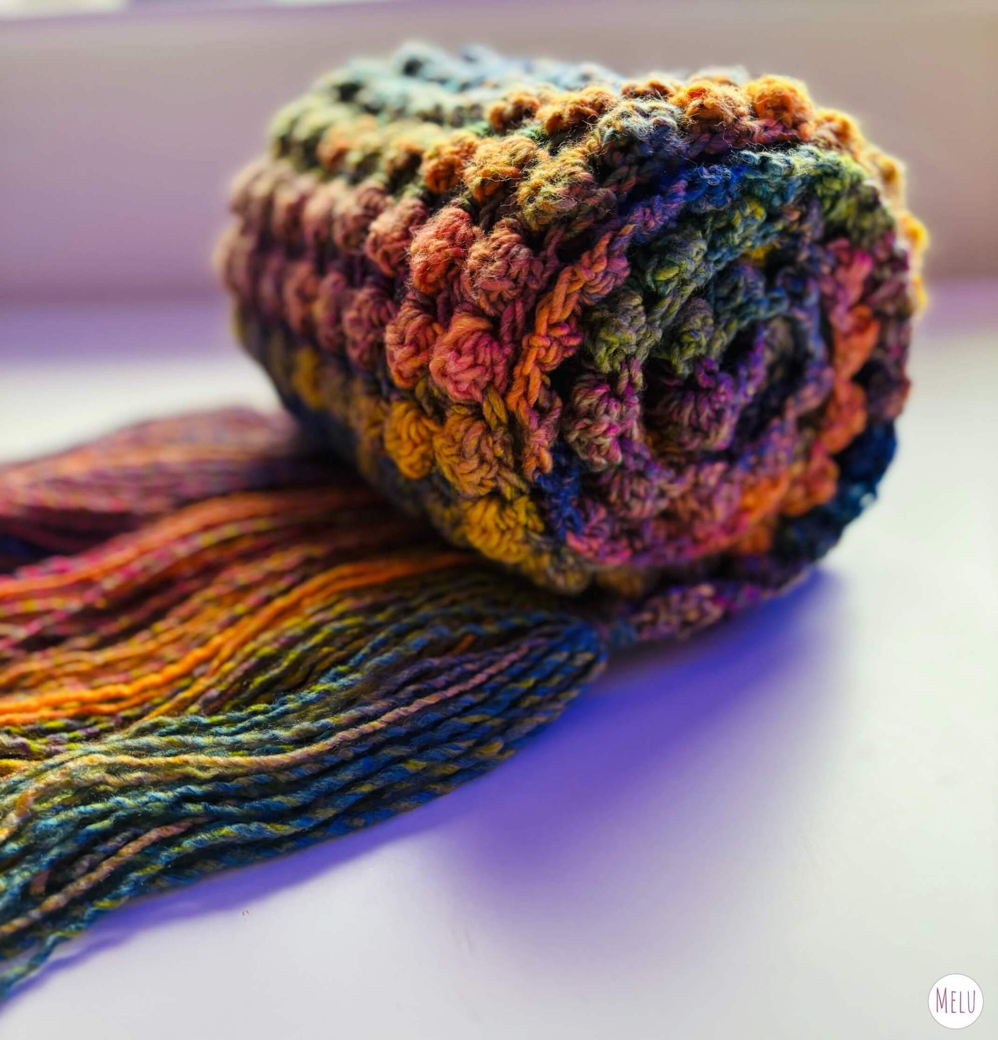 Mindfulness Scarf Pattern by Melu Crochet – Melu Crochet