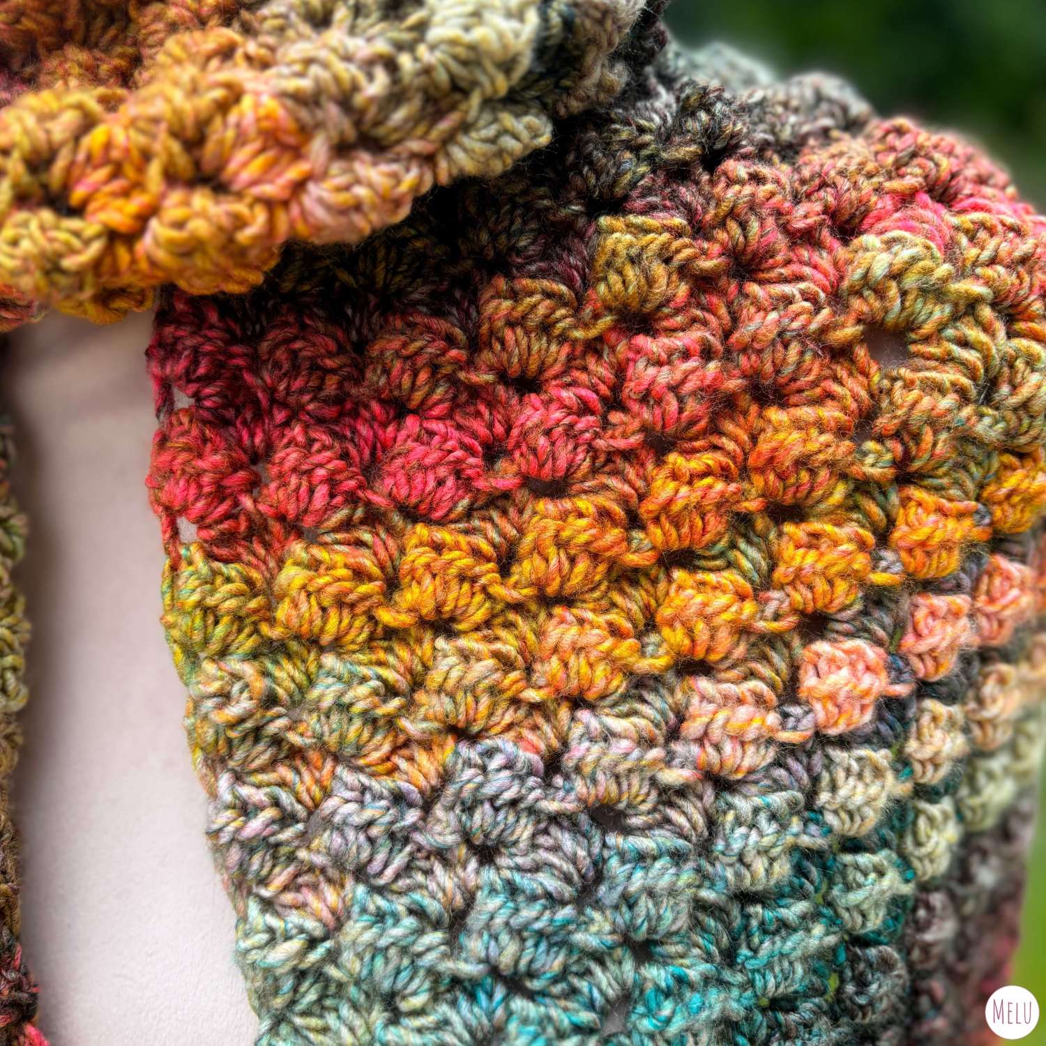 Mindfulness Scarf Pattern by Melu Crochet – Melu Crochet