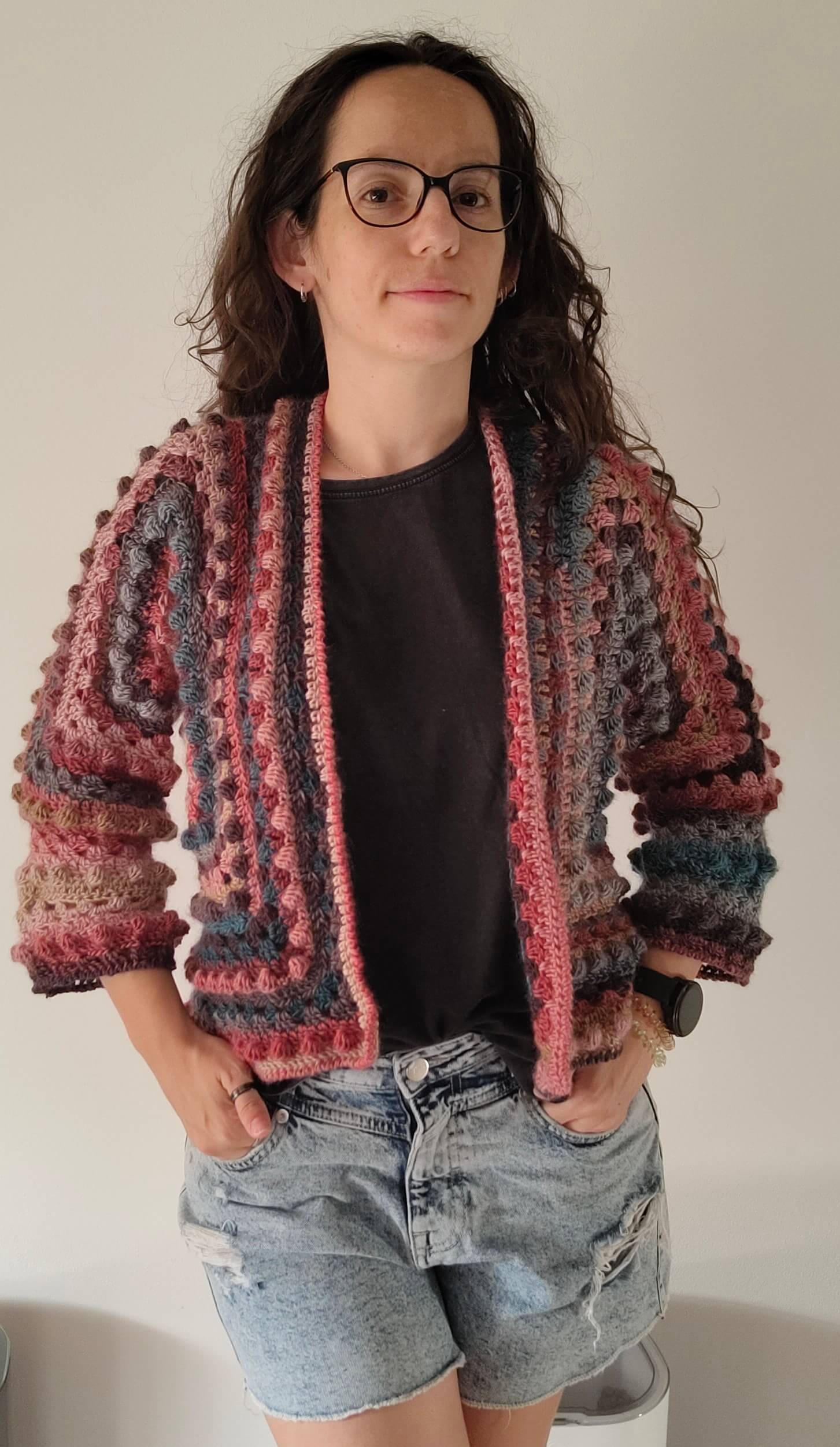 Bobblina Longline Hexi Cardi Crochet Pattern by Melu Crochet – Melu Crochet