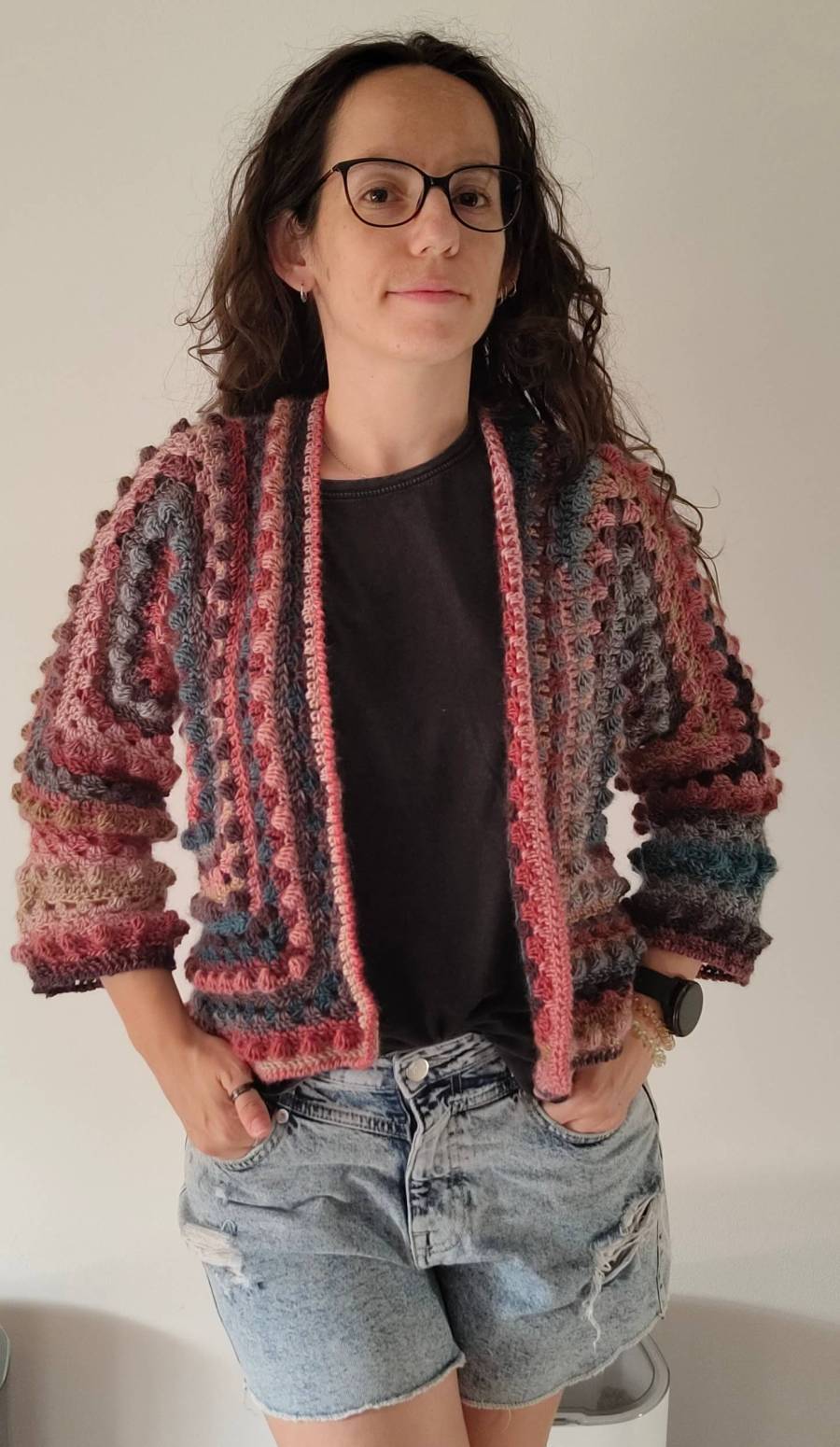 Bobblina Longline Hexi Cardi Crochet Pattern by Melu Crochet – Melu Crochet