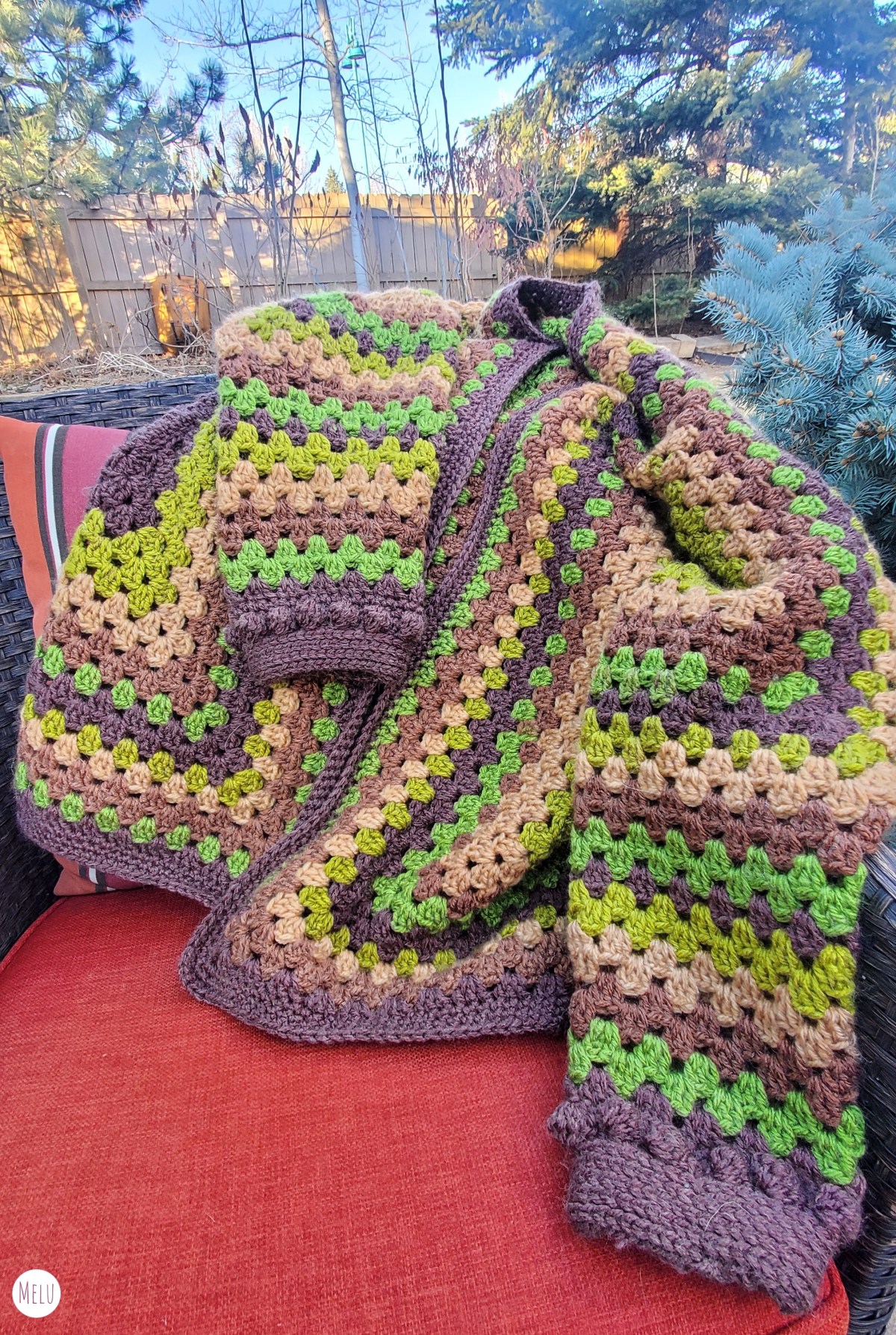 Granny Flexi Hexi Longline Cardi Pattern by Melu Crochet – Melu Crochet