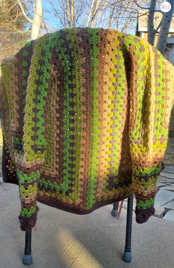 Granny Flexi Hexi Longline Cardi Pattern by Melu Crochet – Melu Crochet