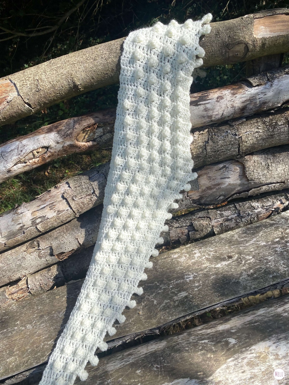 Here Comes the Snow Scarf by Melu Crochet – Melu Crochet